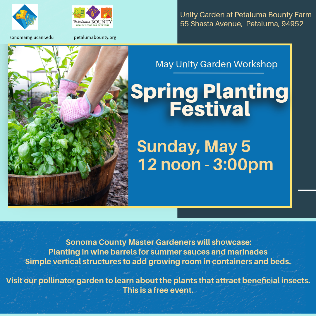 Master Gardeners’ to Host a Spring Planting Festival on May 5 ...